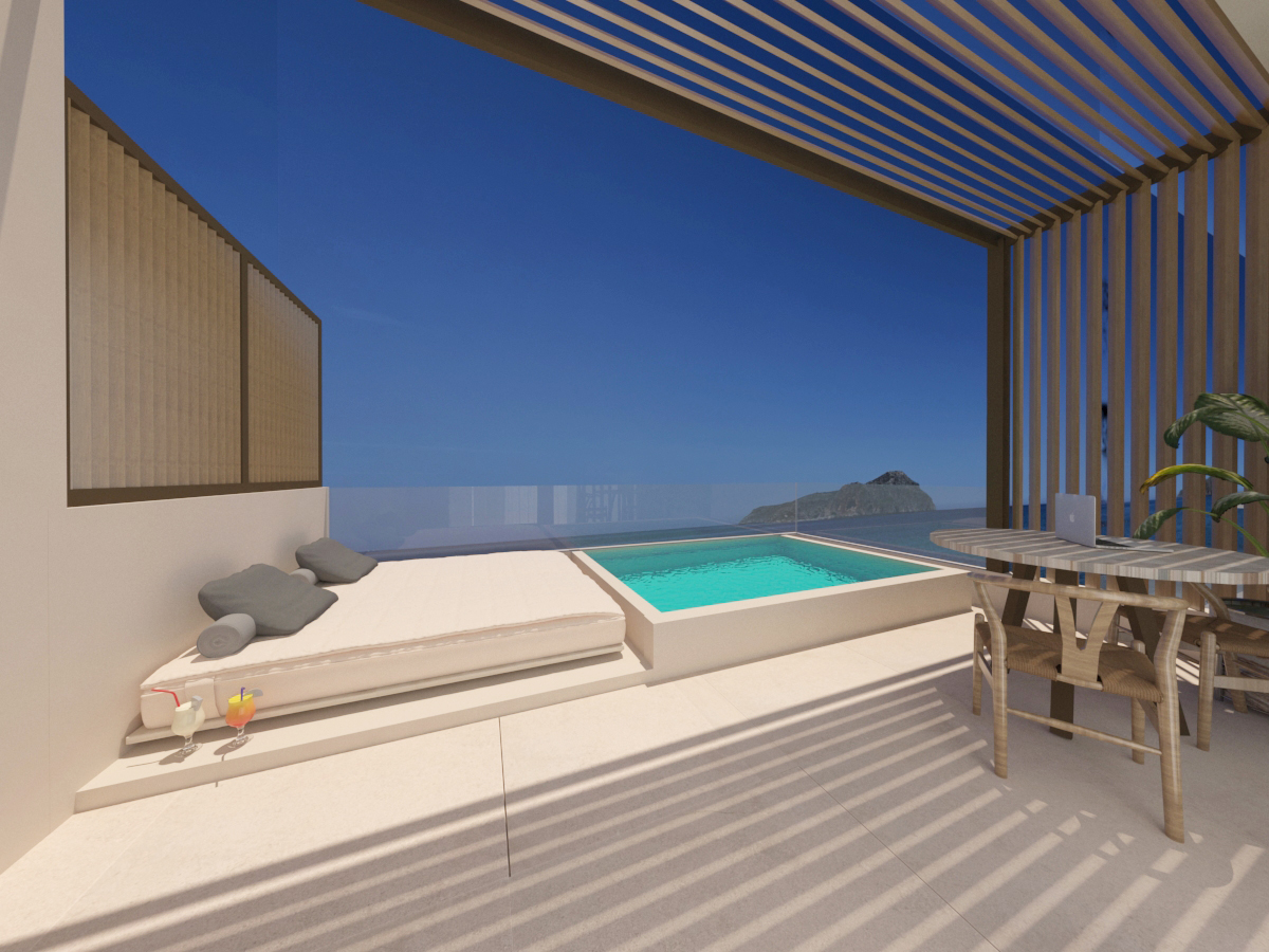 Superior Room with Outdoor Jacuzzi | Marika Hotel in Chania