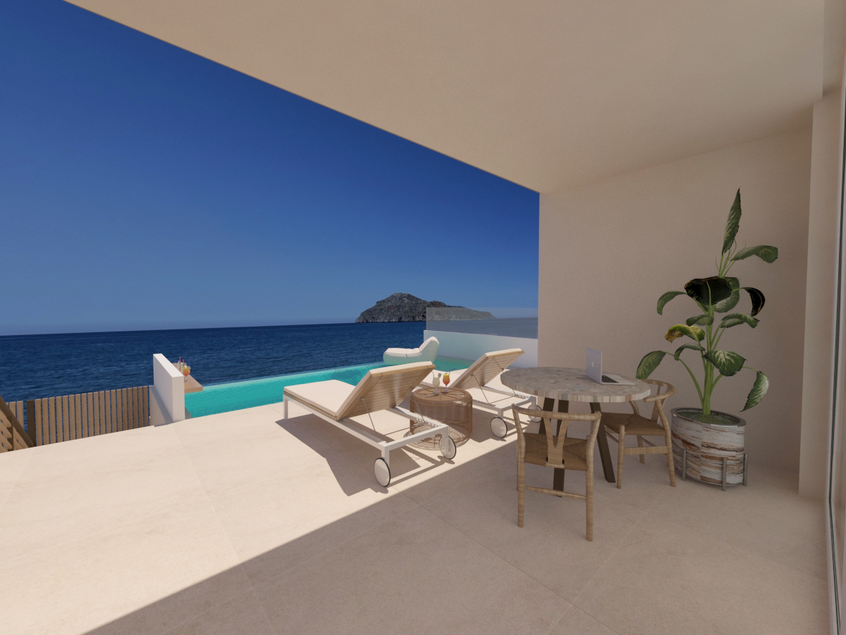 Superior Room with Outdoor Jacuzzi | Marika Hotel in Chania